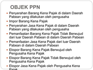 Presentasi PPN dan PPnBM | PPTX