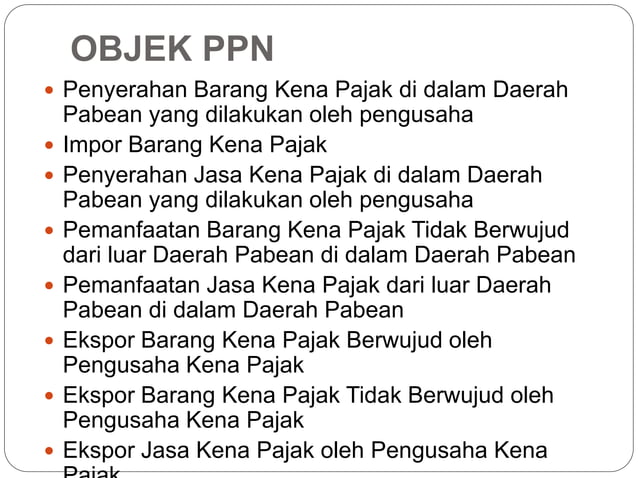 Presentasi PPN dan PPnBM | PPTX