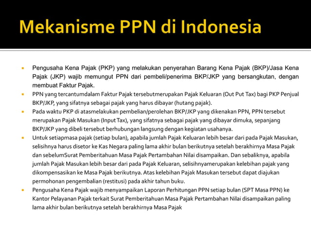 PPN dan PPnbm | PPTX