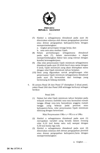 PP No. 51 Tahun 2023 Perubahan atas PP No. 36 Tahun 2021 Pengupahan ...