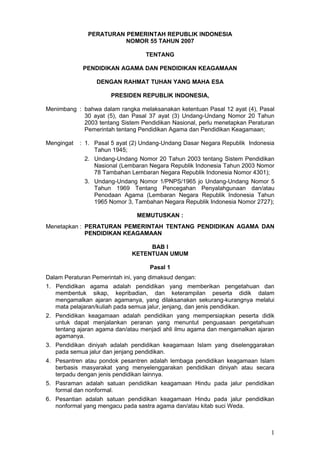 Ppno 55th-2007pendagamadanpendkeagamaan-111220190244-phpapp01 | PDF