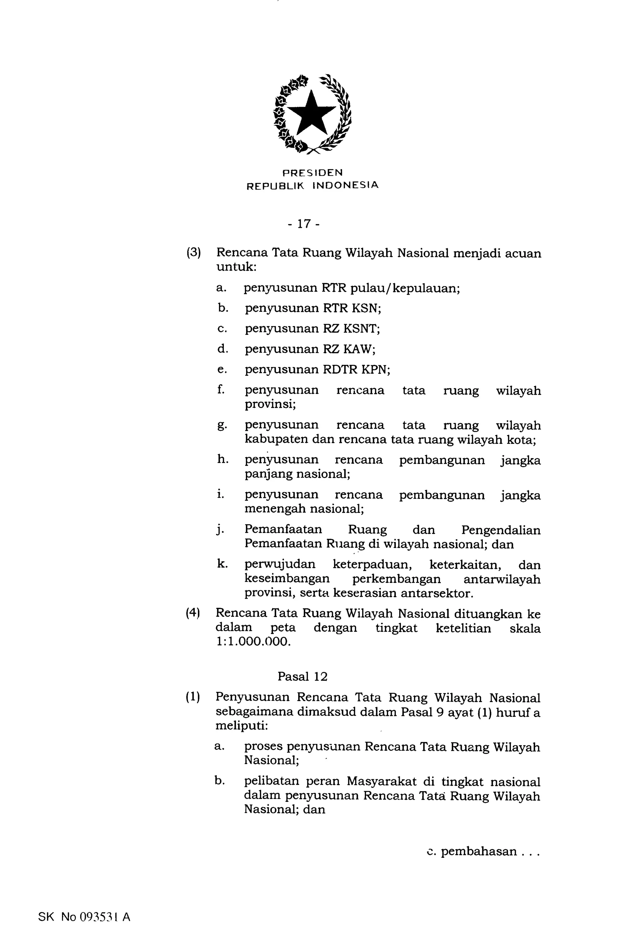 Pp Nomor 21 Tahun 2021 Pdf