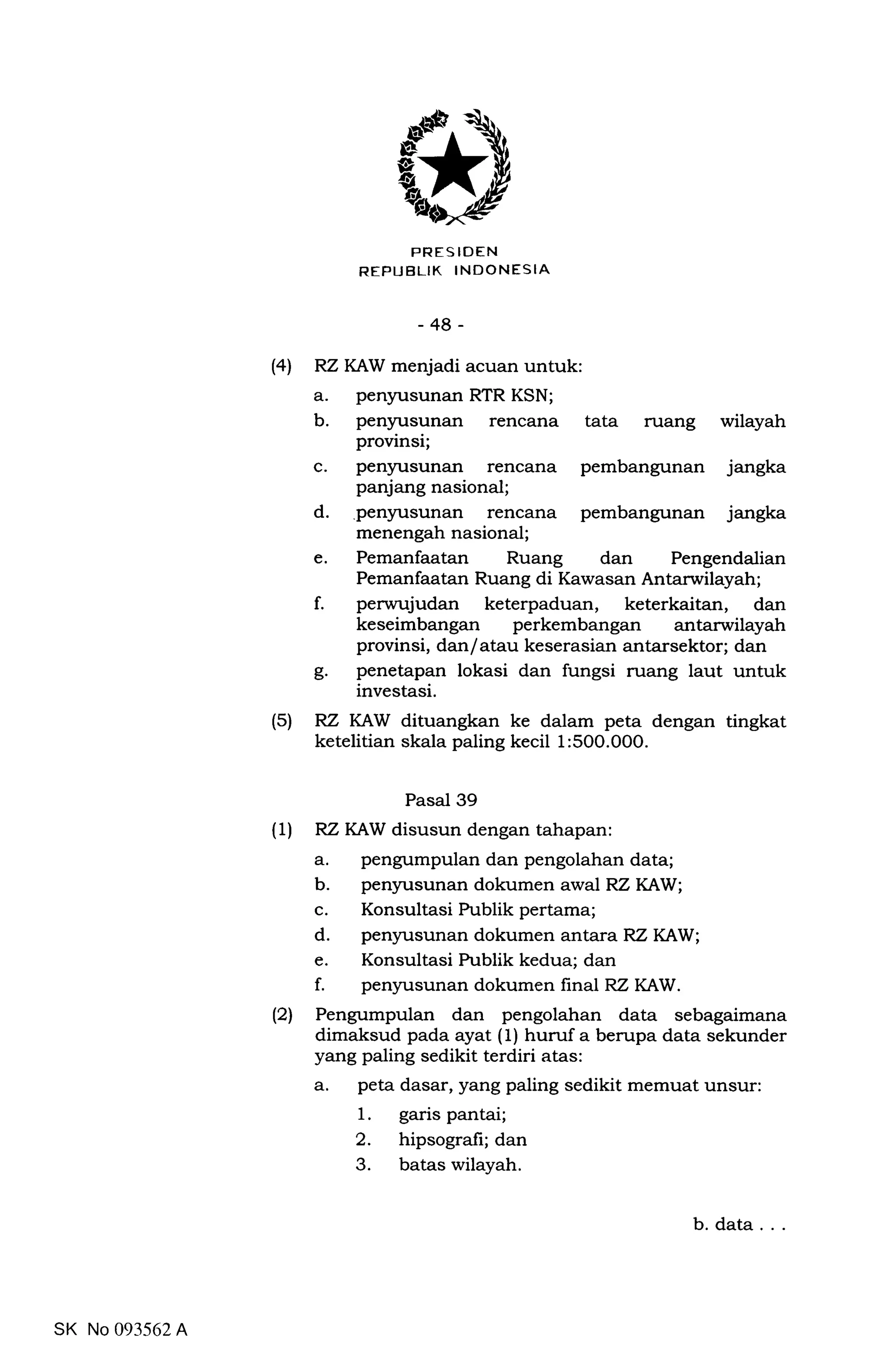 Pp Nomor 21 Tahun 2021 Pdf