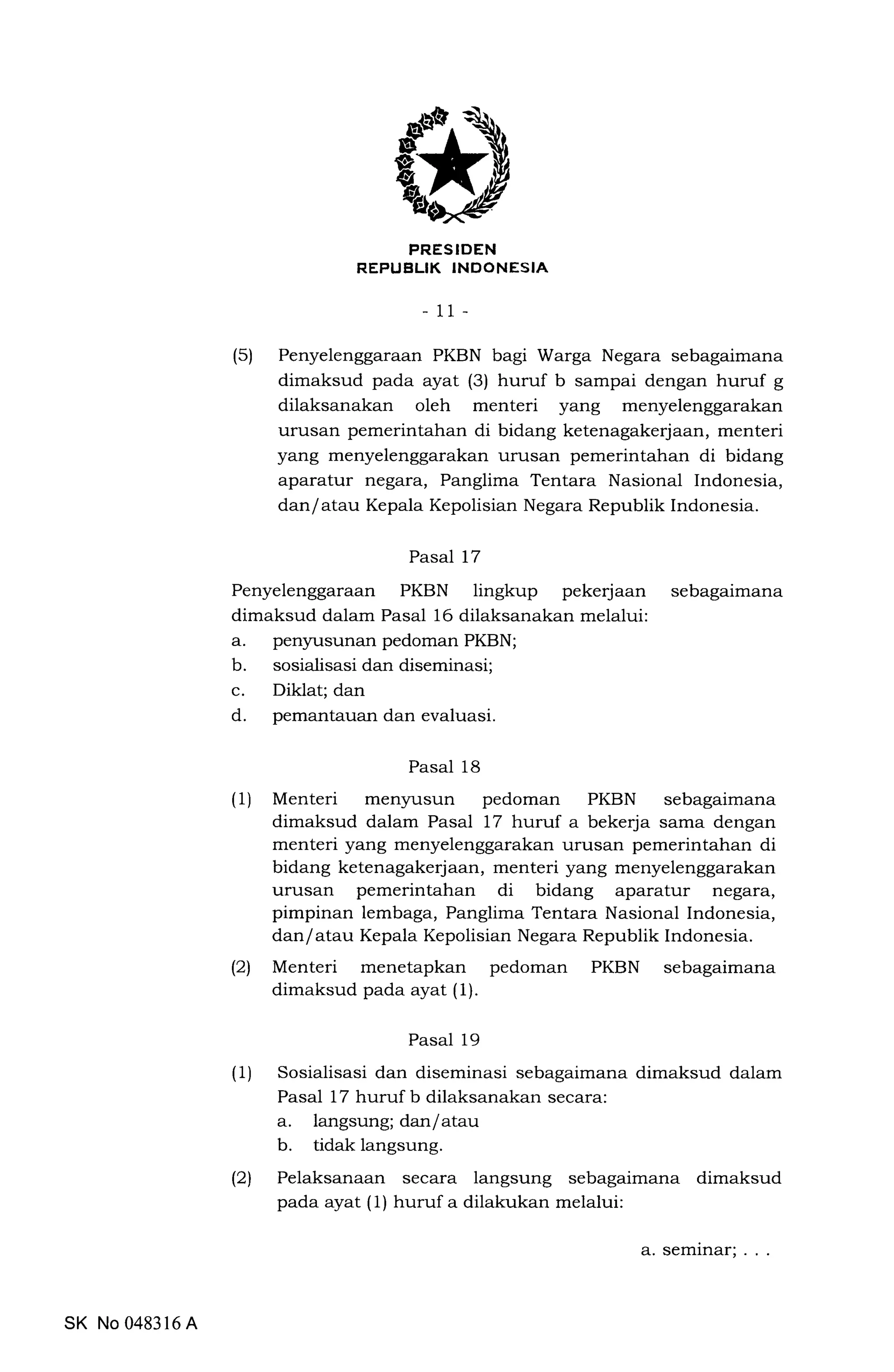 PP nomor 3 tahun 2021 | PDF