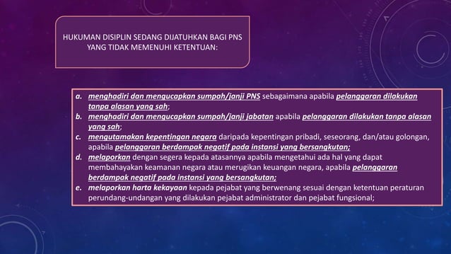 PP nomor 94 tahun 2021 tentang disiplin pns | PPTX