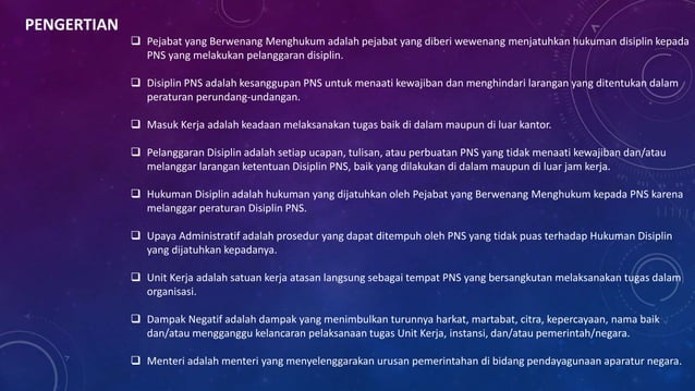 PP nomor 94 tahun 2021 tentang disiplin pns | PPTX