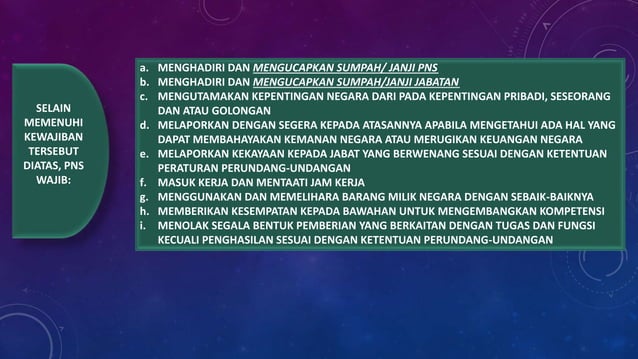 PP nomor 94 tahun 2021 tentang disiplin pns | PPTX