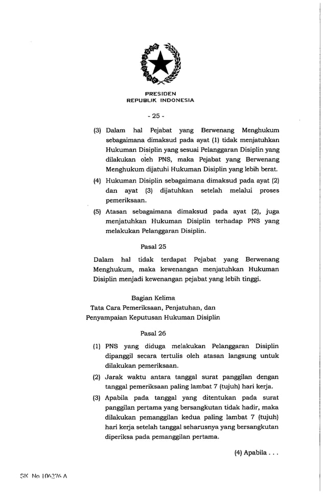 Pp nomor 94 tahun 2021 disiplin pegawai negeri | PDF