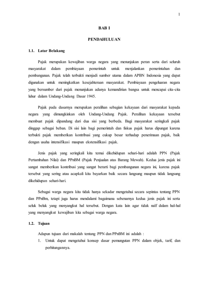 PPN dan PPnBM | PDF