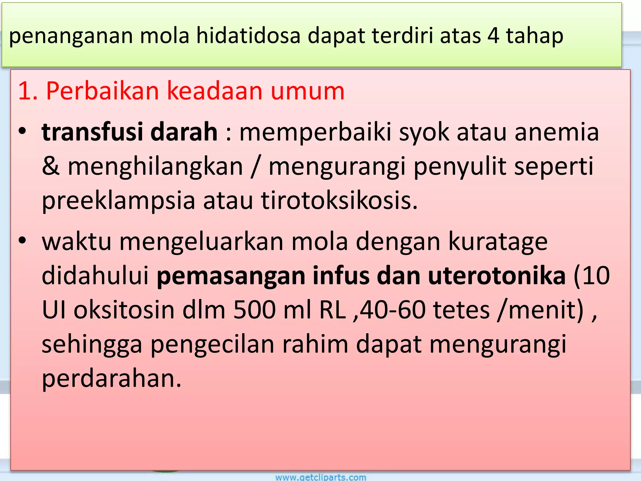 mola hidatidosa | PPTX