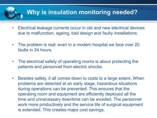 Insulation Monitoring - Electrical safety in the operating room | PDF