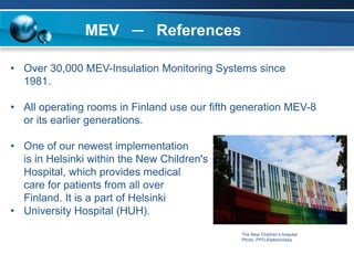 Insulation Monitoring - Electrical safety in the operating room | PDF