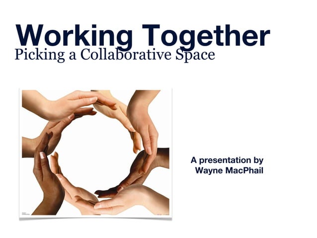 ECN Presentation - Working Together | PPT