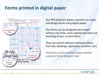 DIGITAL PEN AND PAPER SOLUTION | PPS | Desktop Publishing | Computer ...