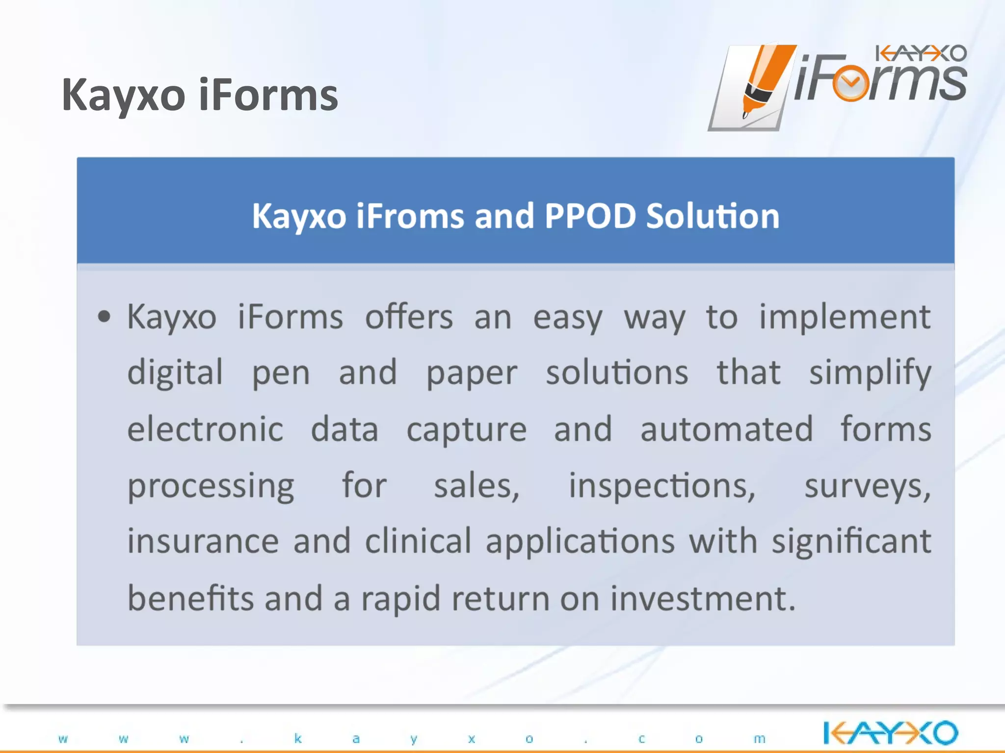 DIGITAL PEN AND PAPER SOLUTION | PPS