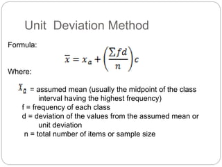 lesson 4 measures of central tendency copy | PPTX | Education