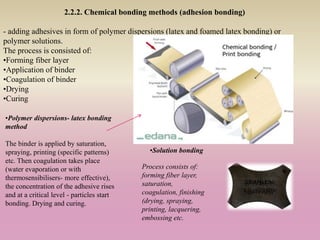 Nonwoven textiles - characteristics, production methods, uses | PPTX