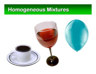 Mixtures & Solutions PPT | PDF