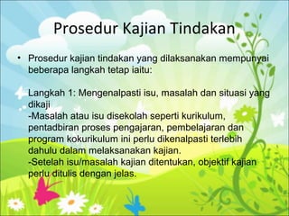 Kajian Tindakan | PPT