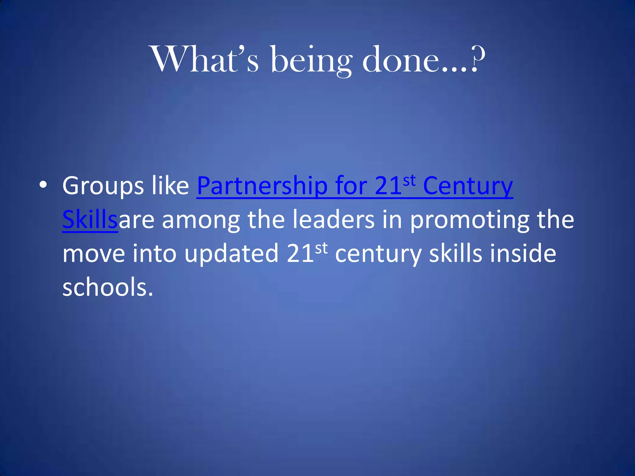 21st century curriculum | PPTX