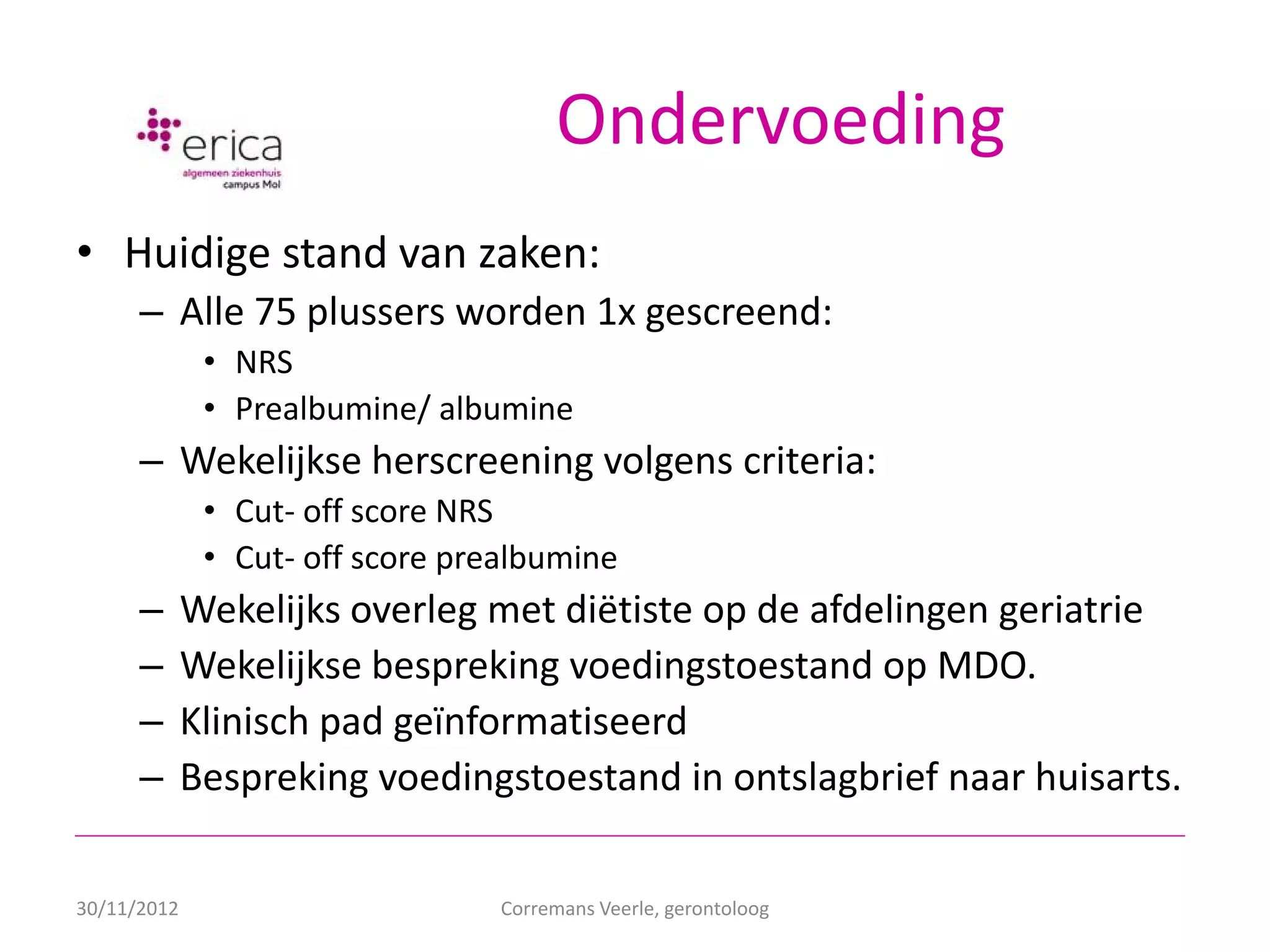 Ondervoeding | PDF