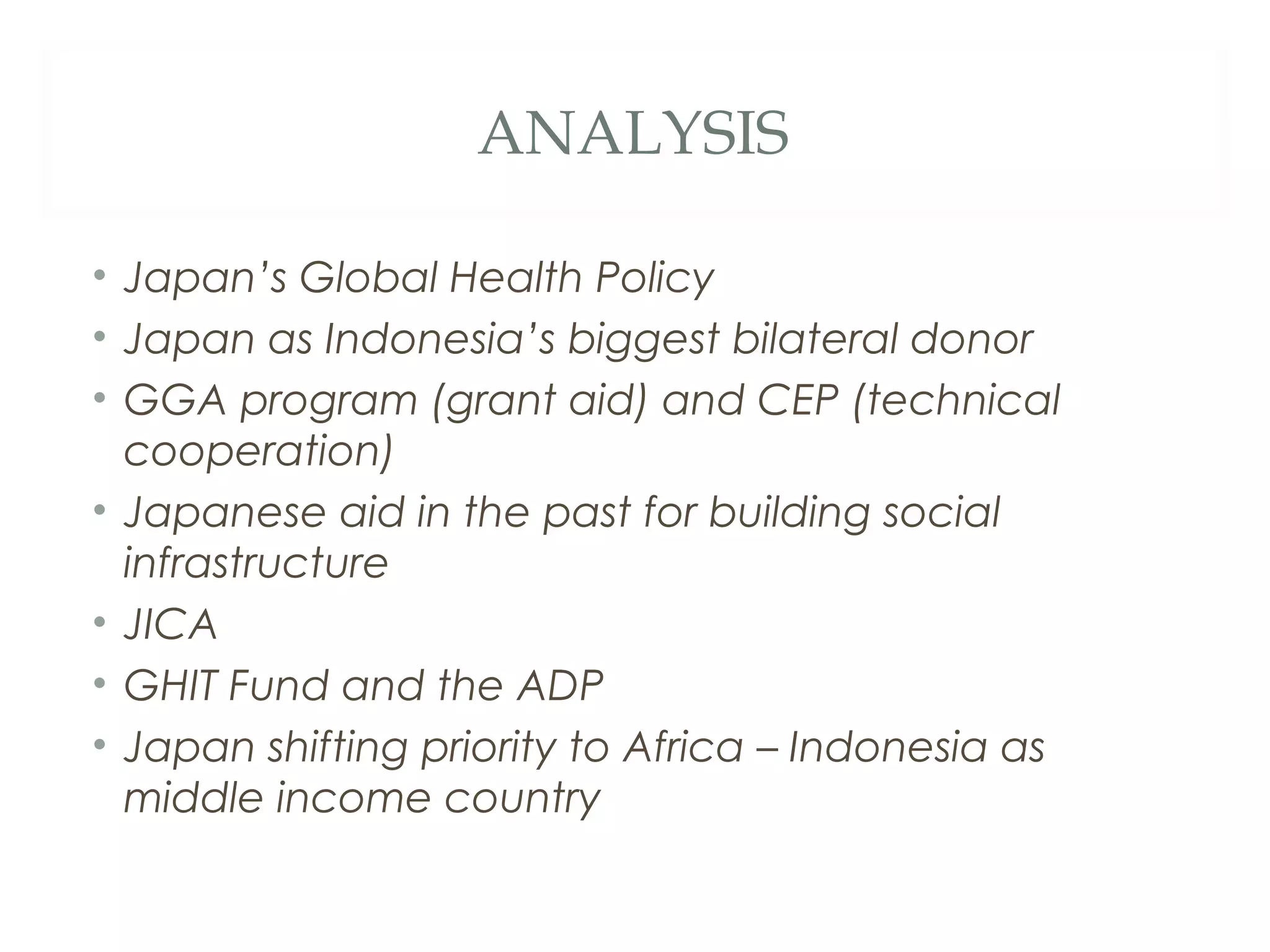Pp on global health Japan | PPT
