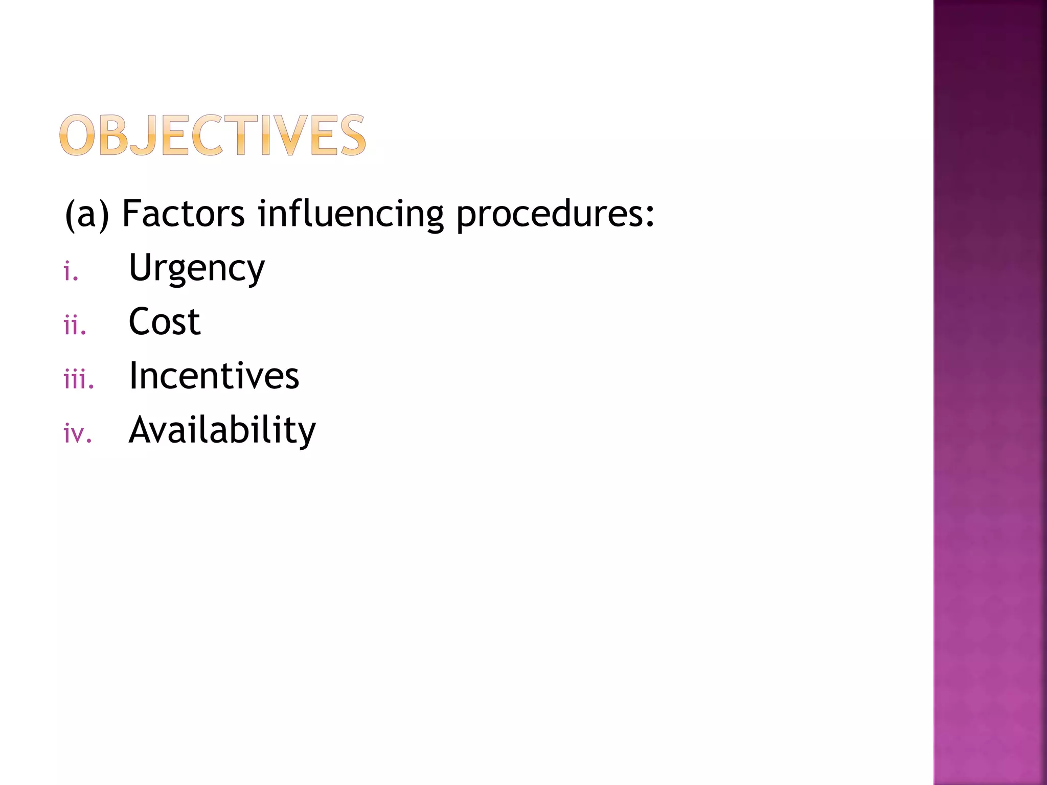 Procedures for purchasing goods and acquiring services | PPTX