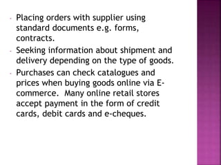 Procedures for purchasing goods and acquiring services | PPTX
