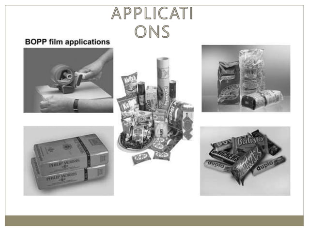 Bi-axially oriented Poly polypropylene films | PPTX | Chemistry | Science