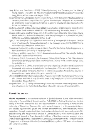 Teaching Democracy and Active Citizenship through Citizenship Education ...