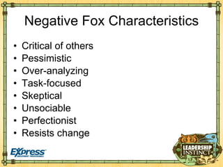 P:\Power Point Presentations\Leadership Instinct | PPT