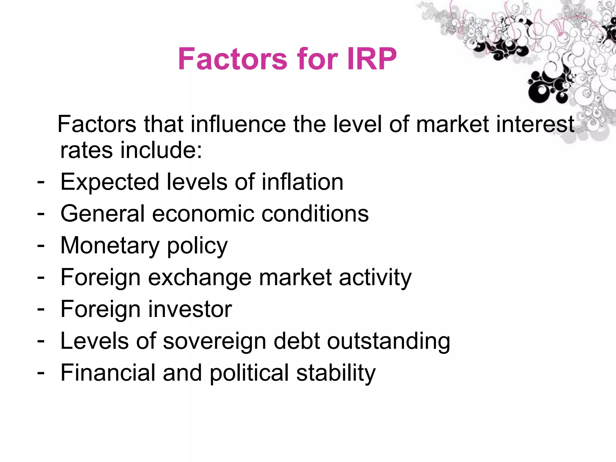 Interest Rate Parity and Purchasing Power Parity | PPT