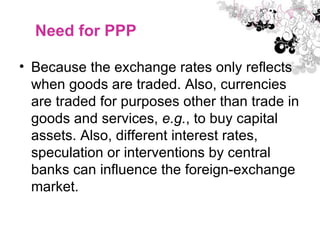 Interest Rate Parity and Purchasing Power Parity | PPT