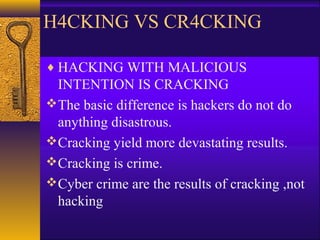 ETHICAL HACKING | PPT