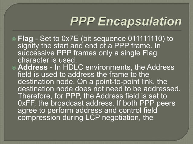 Ppp Point To Point Protocol Ppt 