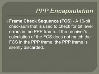 PPP (Point to Point Protocol) | PPTX