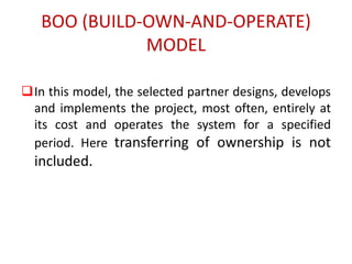 Public Private Partnership | PDF