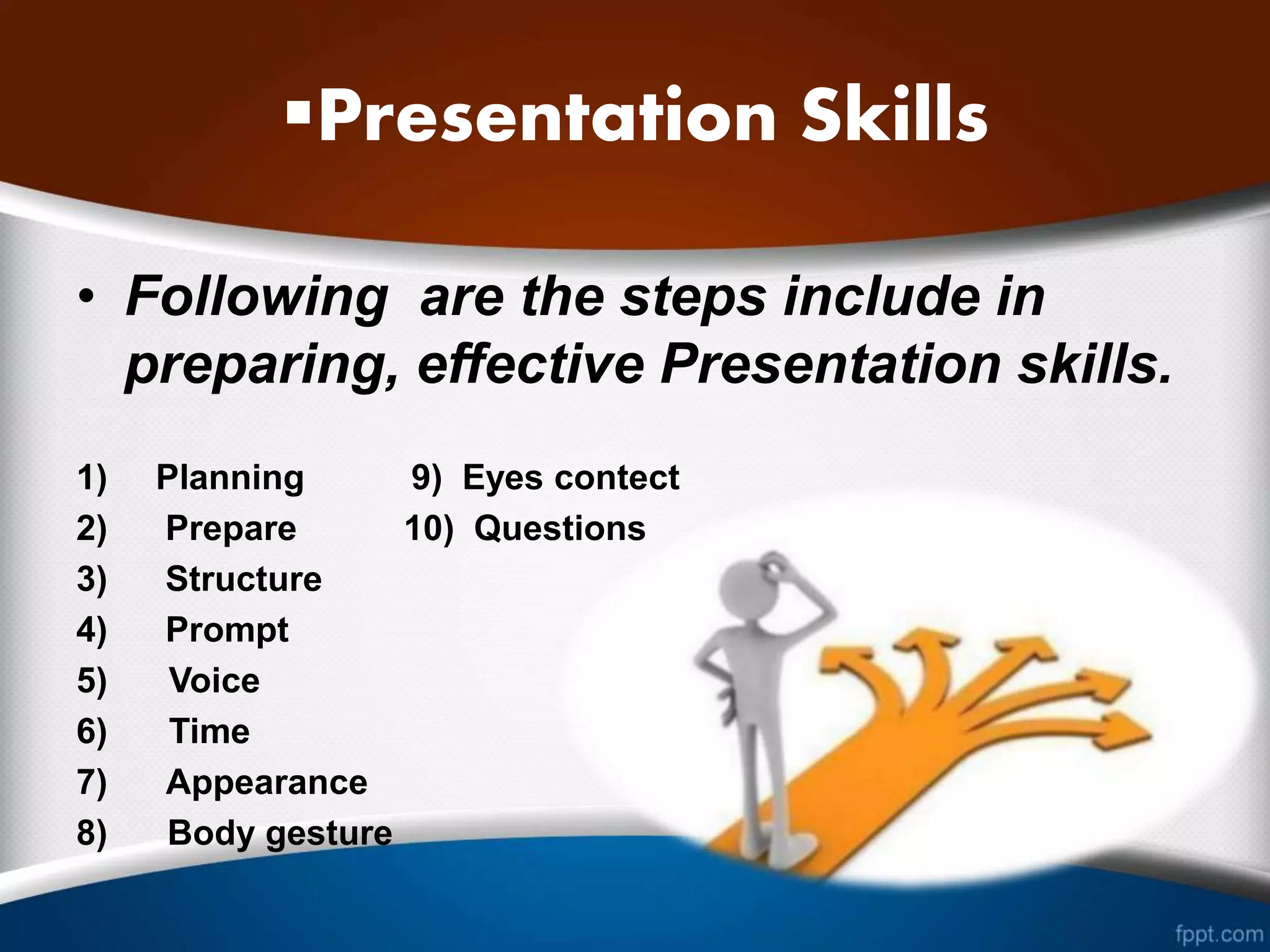 Presentation skills | PPT