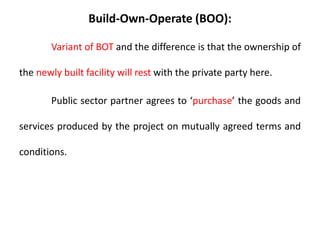 Public-Private Partnerships | PPTX