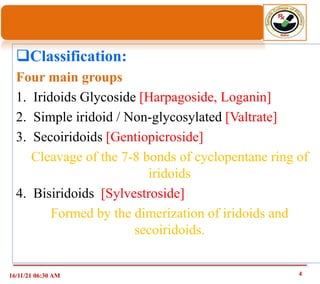 Introduction of iridoid | PPTX