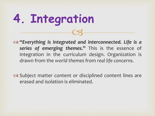 Dimensions and Principles of Curriculum Design | PPTX