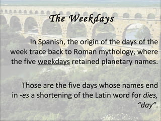 Days of the week | PPT