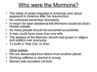 Ppp Mormon Introduction | PPT