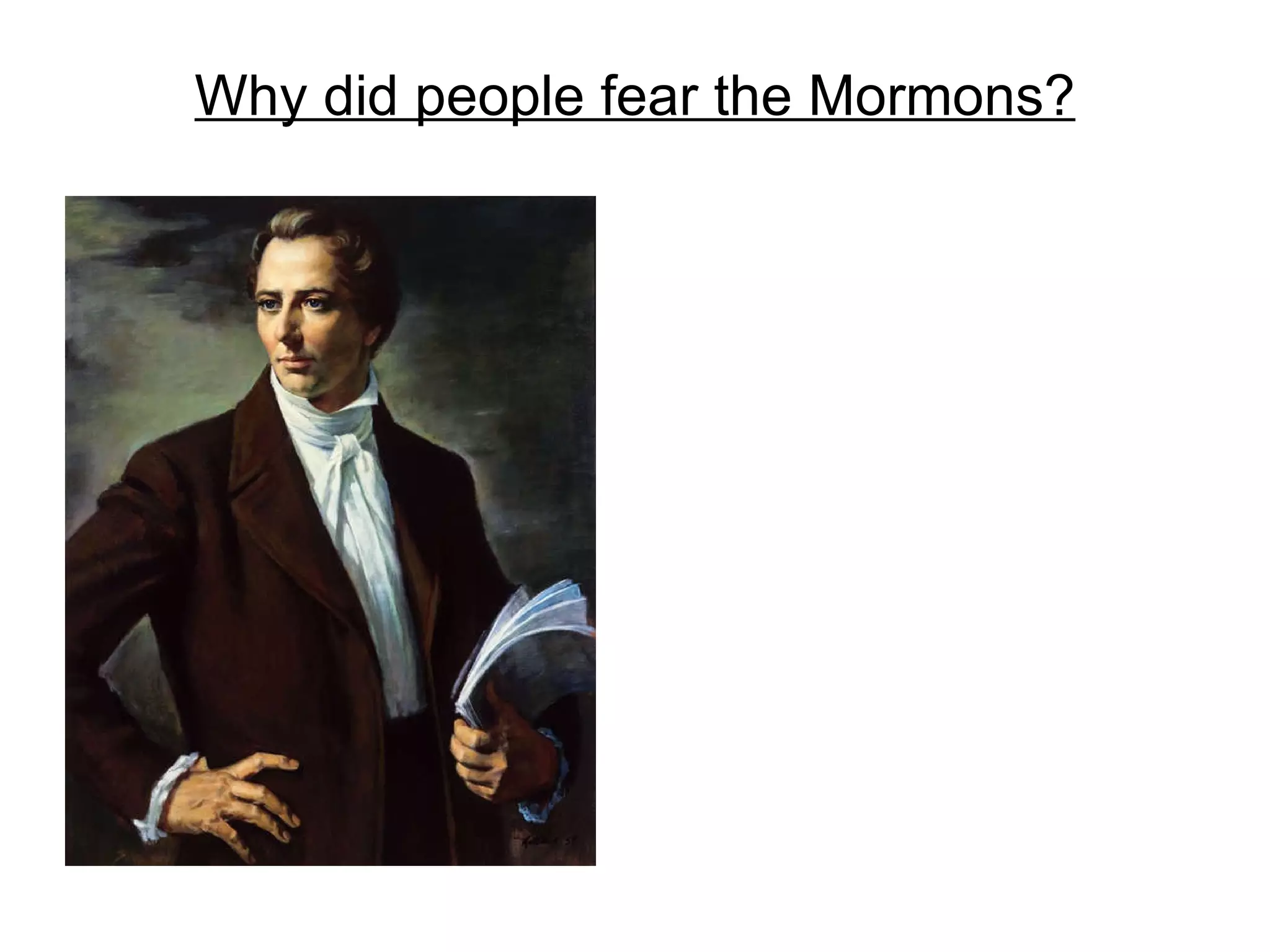 Ppp Mormon Persecution | PPT