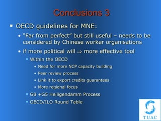 The OECD Guidelines for Multinational Enterprises | PPT