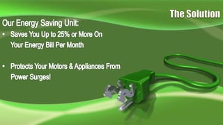Energy saving presentation | PPTX