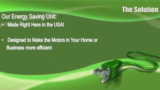 Energy saving presentation | PPTX