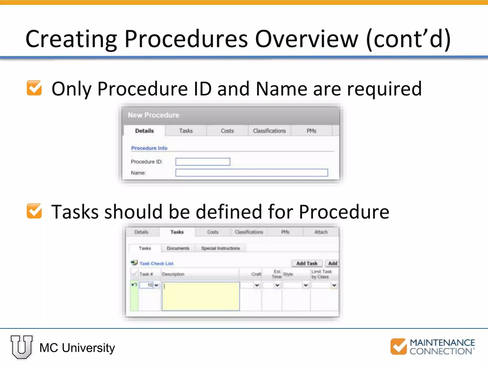 PPP02 | Basic Preventive Maintenance Procedures (MCUI) | PPTX