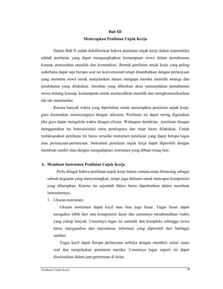 Ppp04 unjuk kerja | PDF