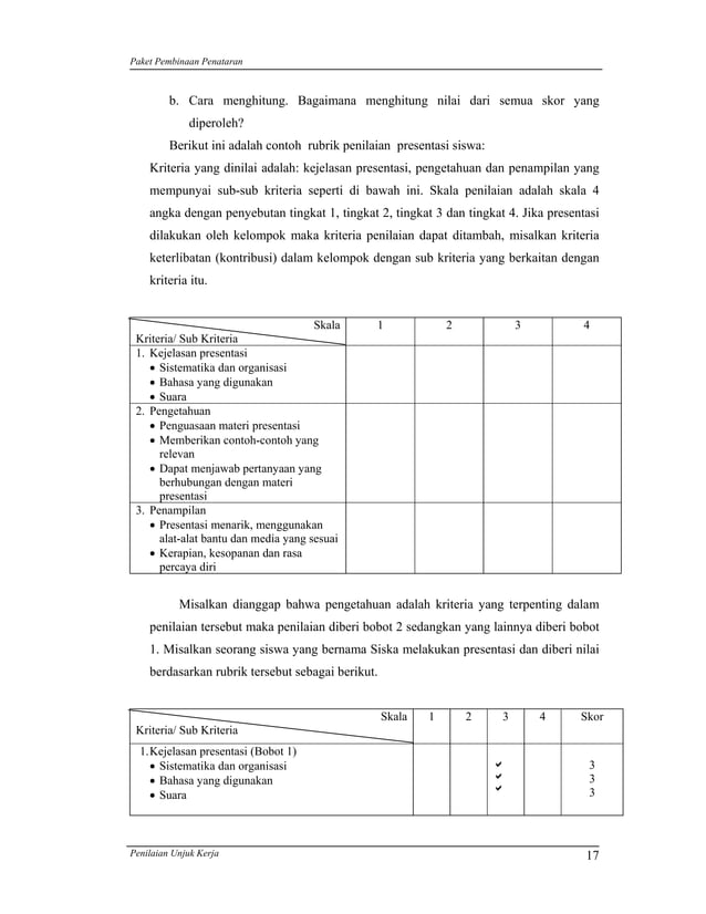 Ppp04 unjuk kerja | PDF